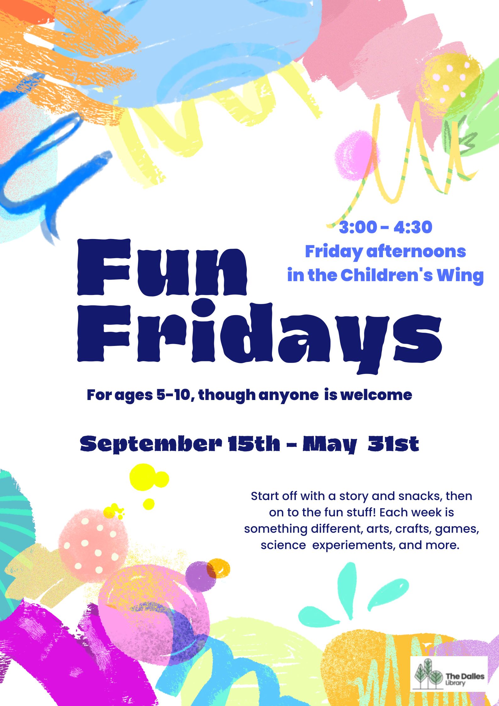 Fun Fridays | Wasco County Library District